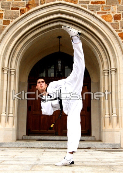 KICKPICS - home of the hottest martial arts kicking photos on the planet.